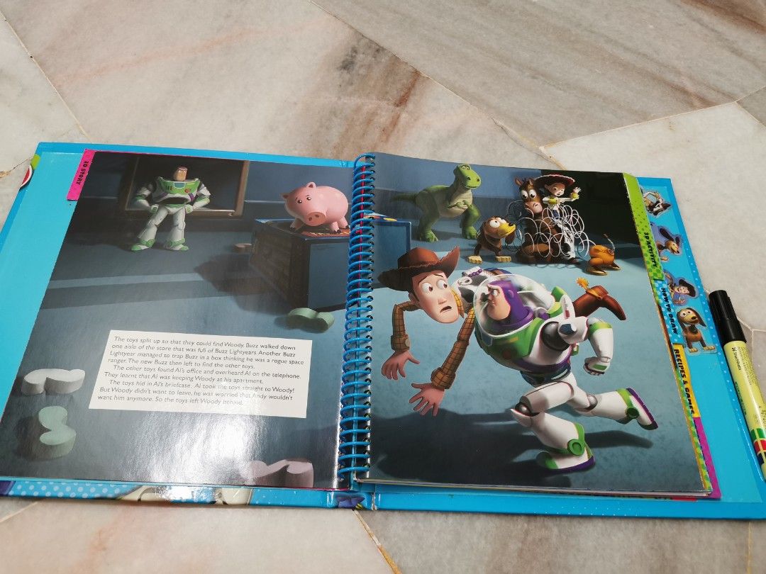 Activity Book~ Toy story, Hobbies & Toys, Books & Magazines, Children's ...