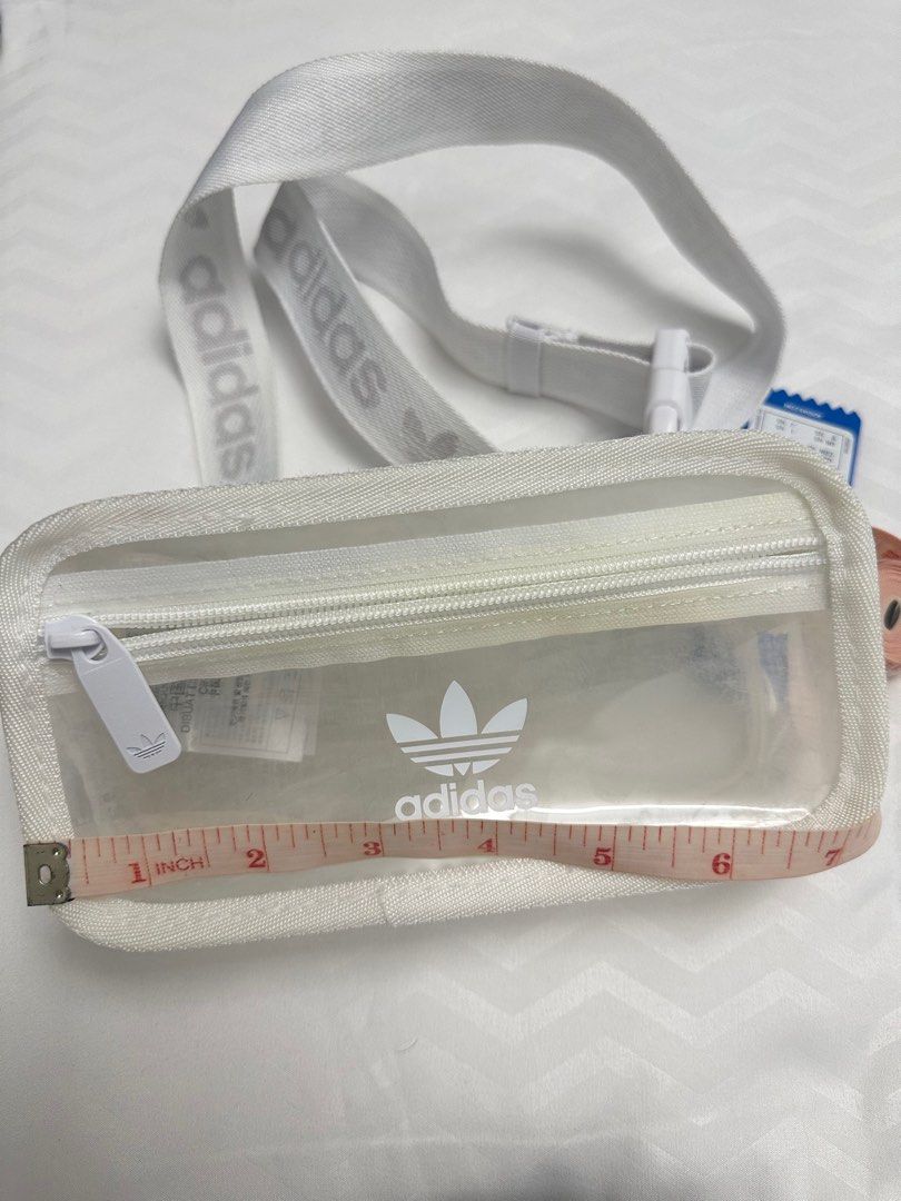 Adidas Transparent WaistBag, Luxury, Bags & Wallets on Carousell