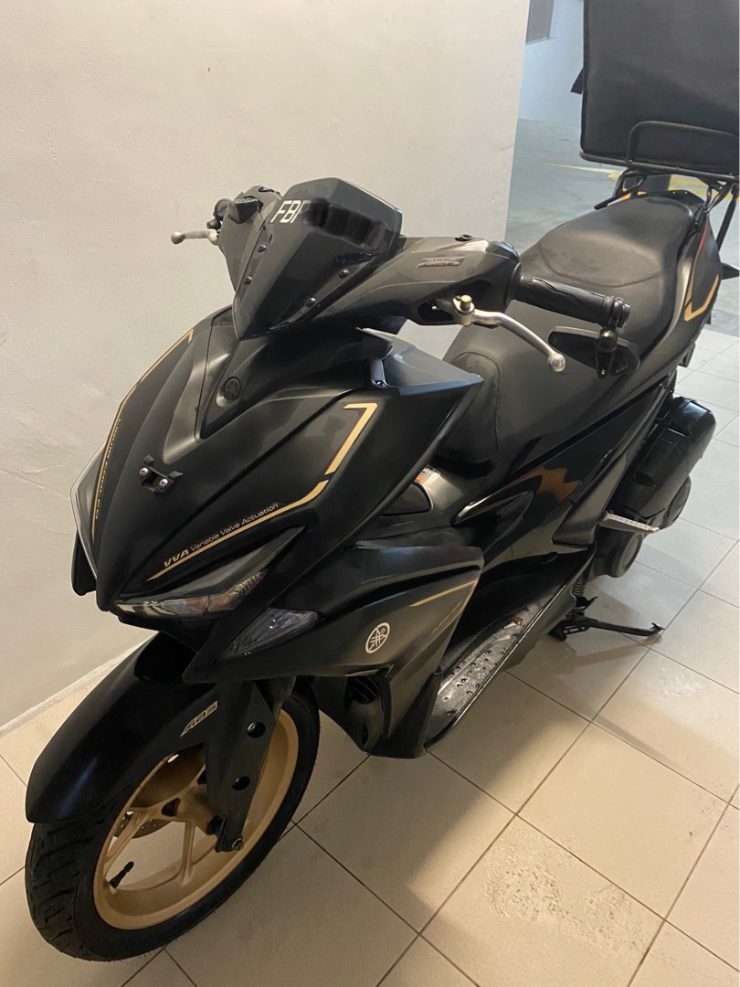 Aerox V1 Keyless, Motorcycles, Motorcycles for Sale, Class 2B on Carousell