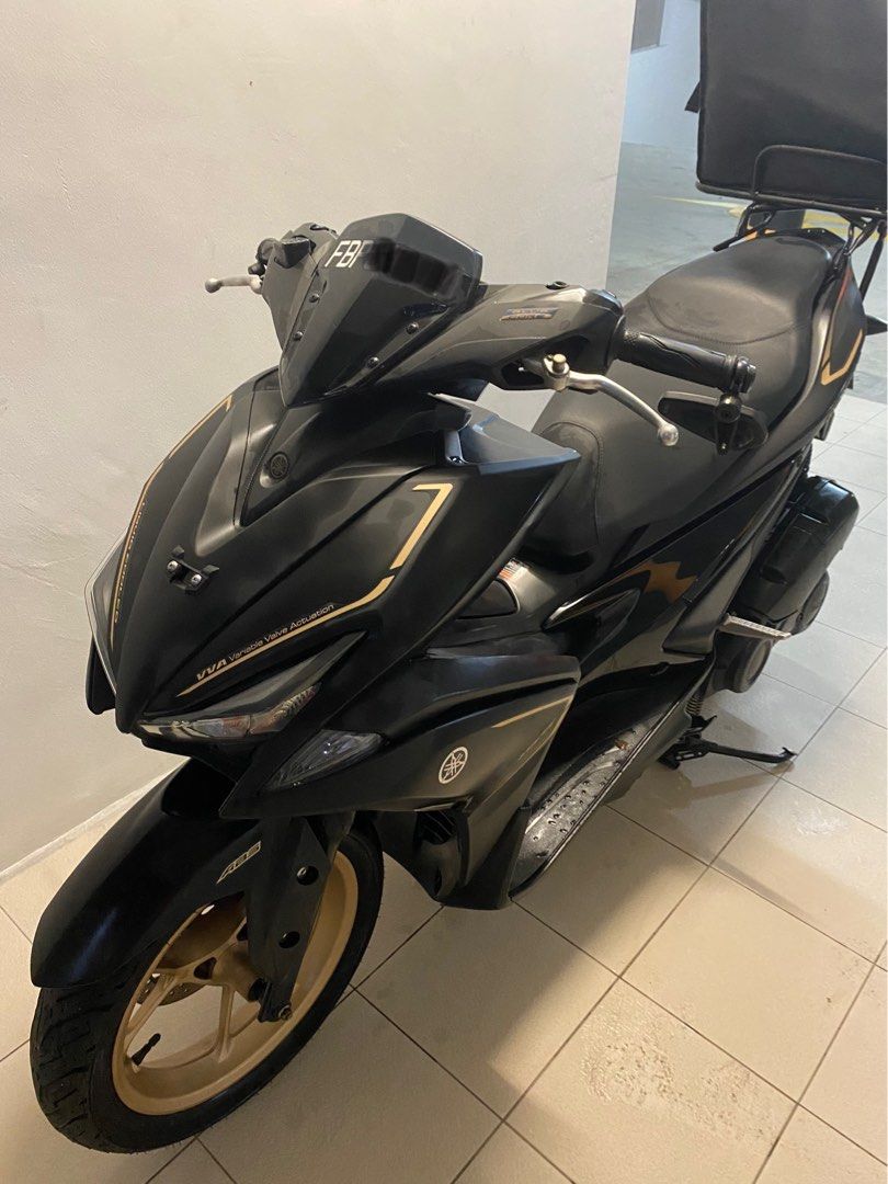 Aerox V1 Keyless, Motorcycles, Motorcycles for Sale, Class 2B on Carousell
