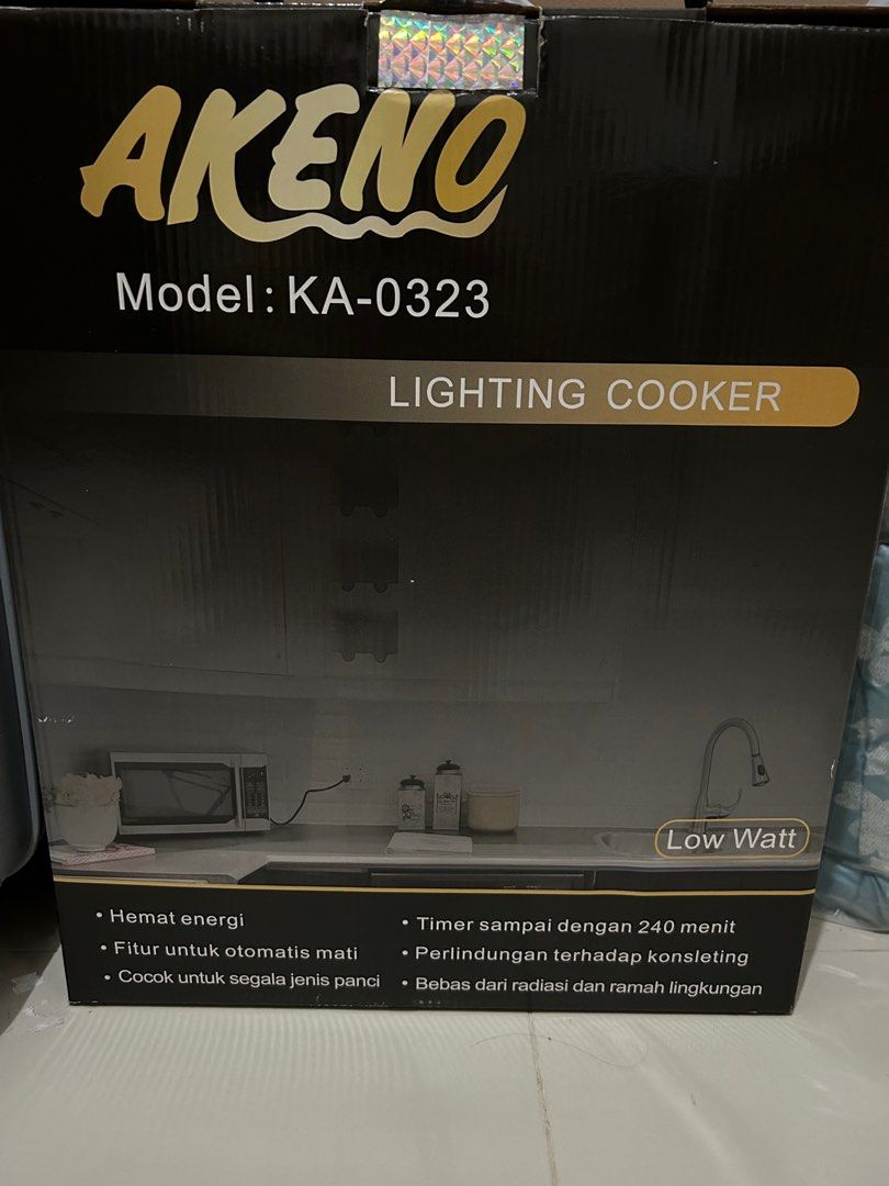 Akeno - Kompor Listrik Low Wat (100w), Kitchen & Appliances di Carousell
