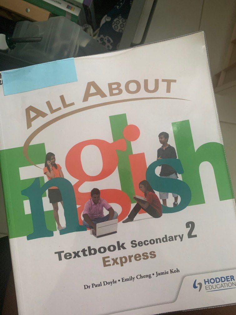 All About English Textbook Secondary 2 Express, Hobbies & Toys, Books ...