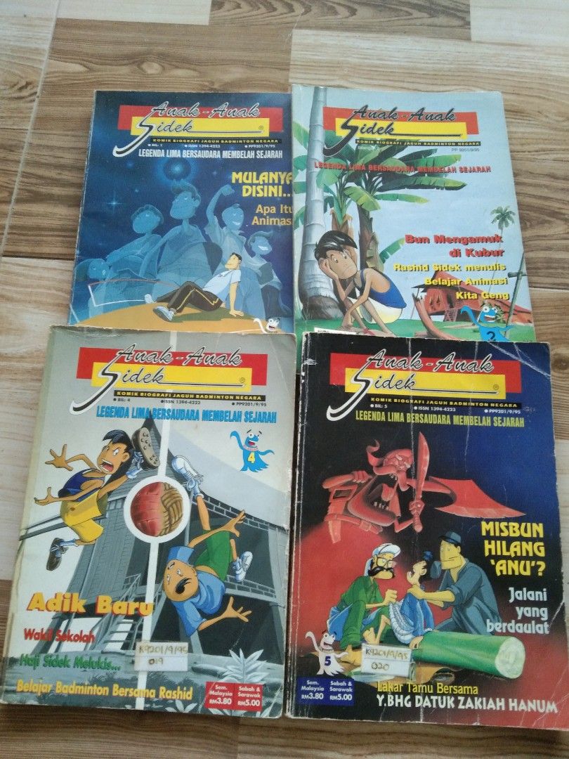 anak-anak sidek, Hobbies & Toys, Books & Magazines, Comics & Manga on Carousell
