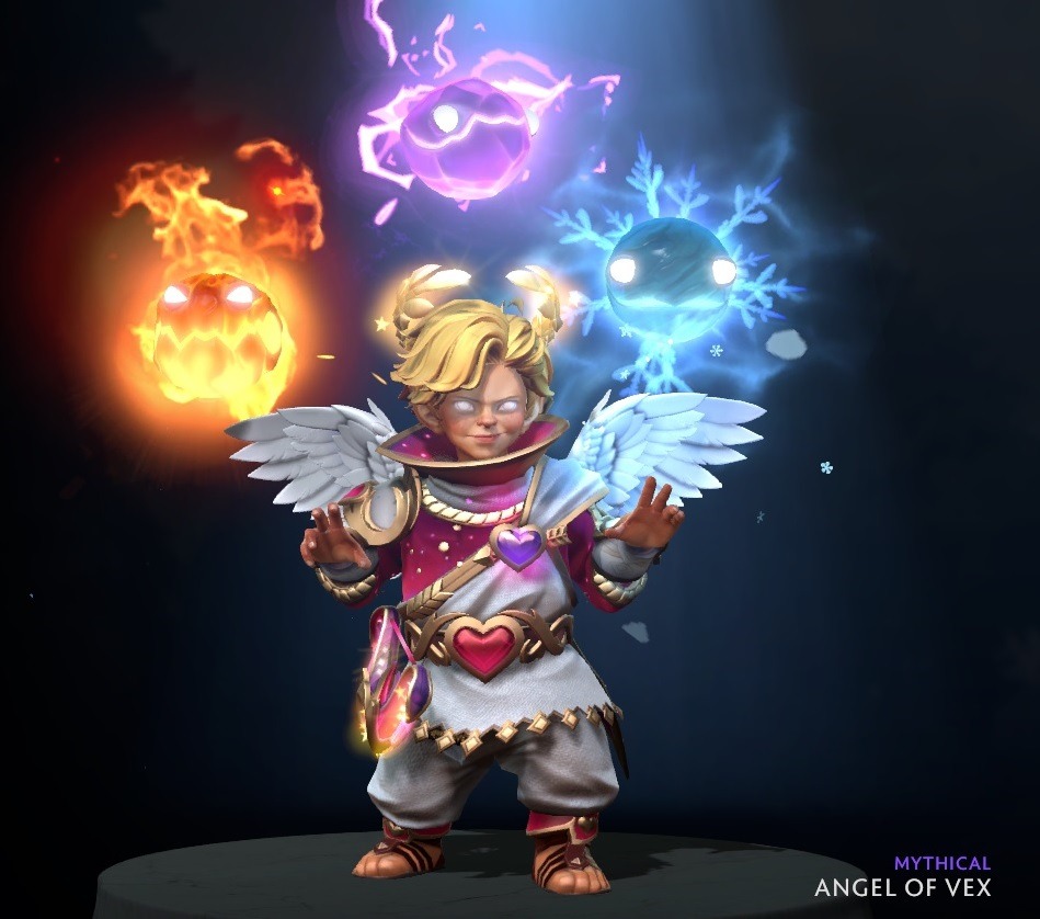 Dota 2 Angel of Vex Invoker (Diretide 2022 Collector's Cache 1), Video ...