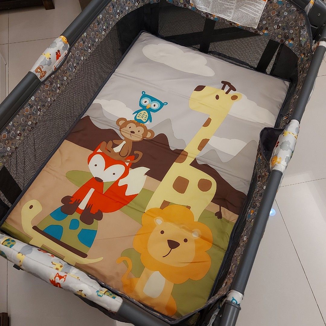 Apruva Crib Pack and Play Co-Sleeper Playpen PP-710 (Play Pen), Babies ...