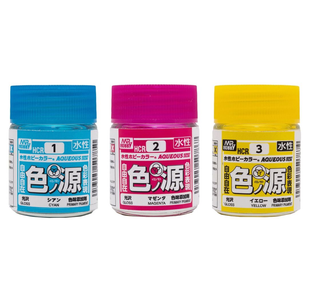 Aqueous Hobby Color Primary Pigment 18ml, Hobbies & Toys, Stationery ...