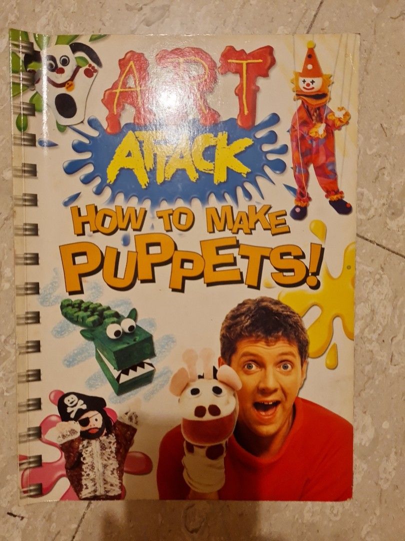 Art attack make puppets, Hobbies & Toys, Books & Magazines, Children's ...