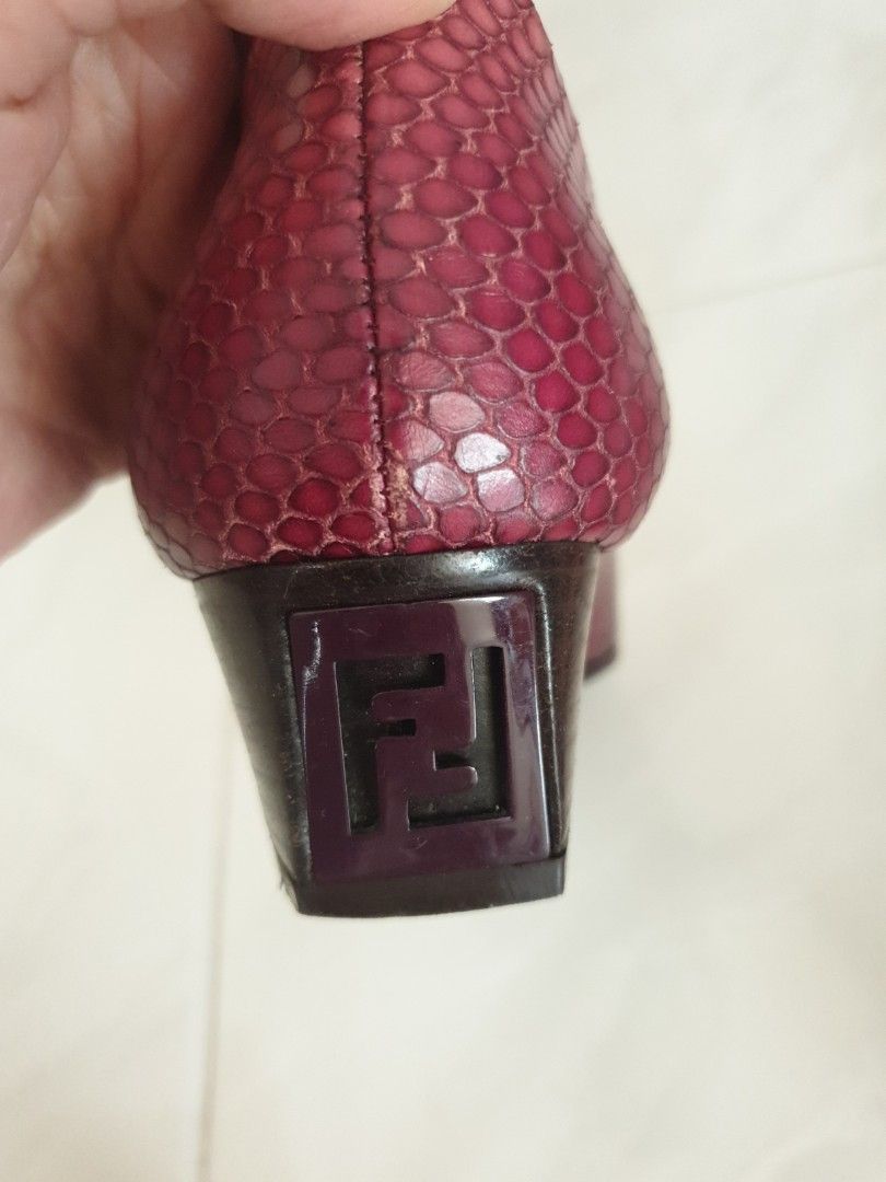 Authentic fendi prada snake heels, Women's Fashion, Footwear, Heels on ...