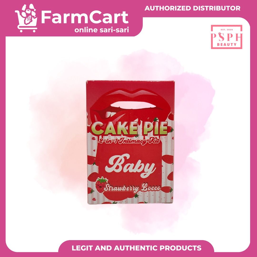 Authentic PSPH Cake Pie Baby Strawberry Locco Crush 2-in-1 Intimacy Kit ...