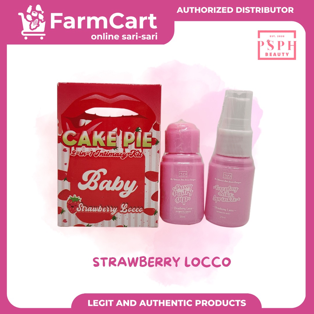Authentic PSPH Cake Pie Baby Strawberry Locco Crush 2-in-1 Intimacy Kit ...