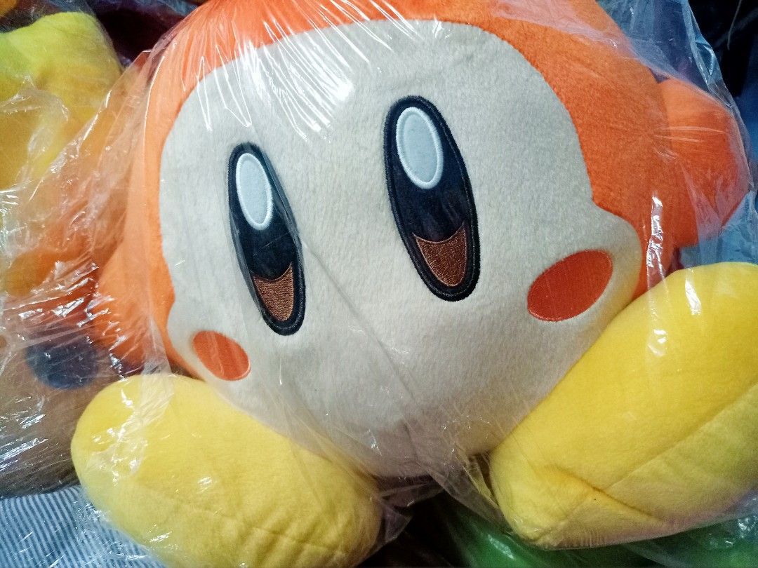 Authentic Waddle dee kirby plush toy Rare Jumbo size, Hobbies & Toys ...