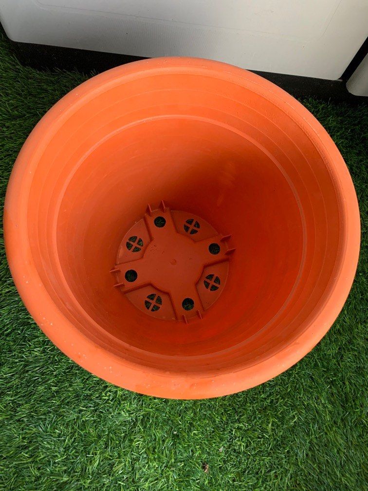 BABA HIGH QUALITY 260 Cotta colour ECO BIG POT, Furniture & Home Living ...