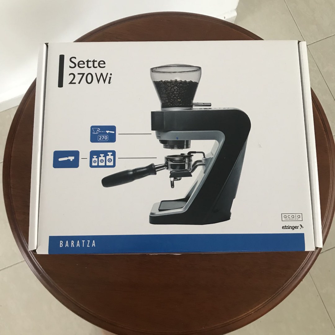 Baratza Sette 270wi coffee grinder, TV & Home Appliances, Kitchen ...