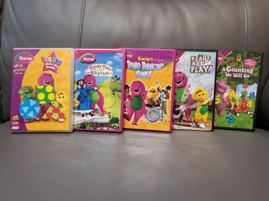 Barney VCD $10 each, 興趣及遊戲, 音樂、樂器 & 配件, 音樂與媒體 - CD 及 DVD - Carousell