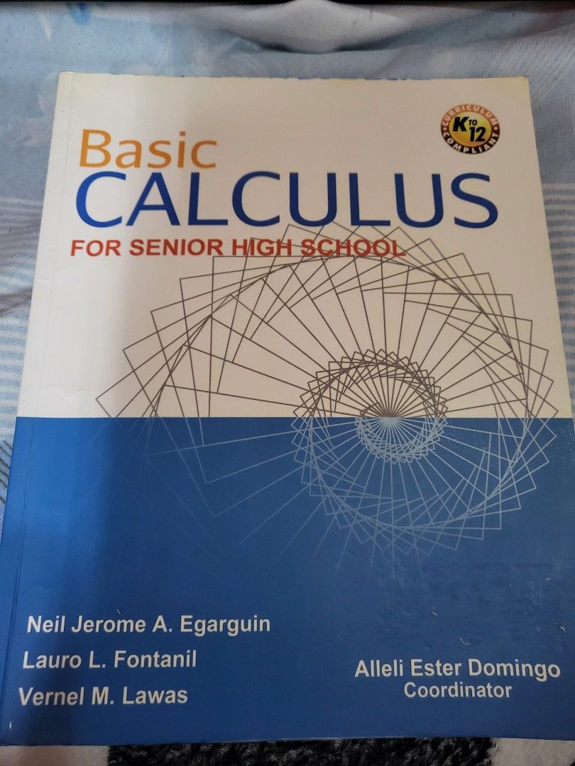 Basic Calculus for Senior Highschool, Hobbies & Toys, Books & Magazines ...