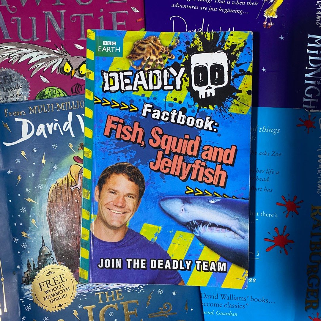 BBC Earth Deadly Factbook: Fish, Squid and Jellyfish (Childrens/Teen ...