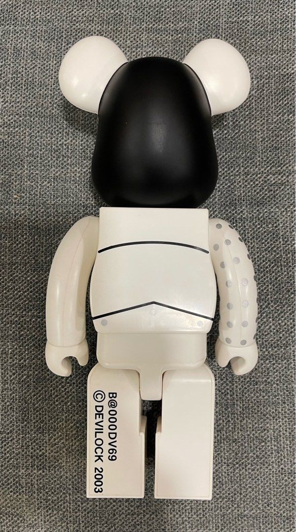 BE@RBRICK Devilock White WARP Magazine Japan 400%, Hobbies & Toys, Toys & Games on Carousell