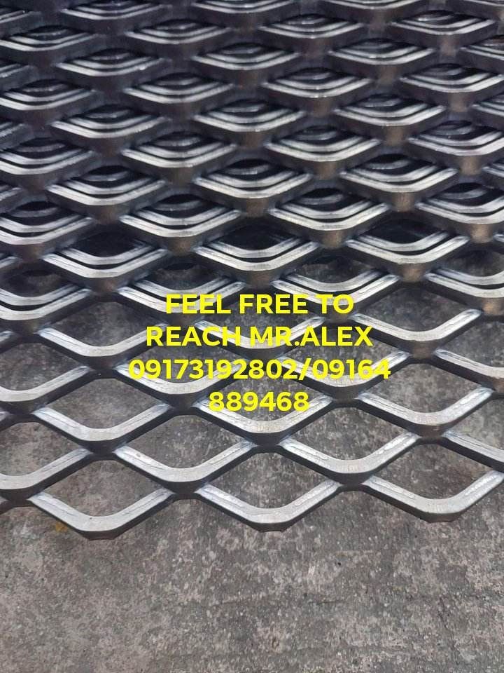 BI expanded metal (Specs: 1" x 2" x 5mm x 4' x 8'), Commercial ...