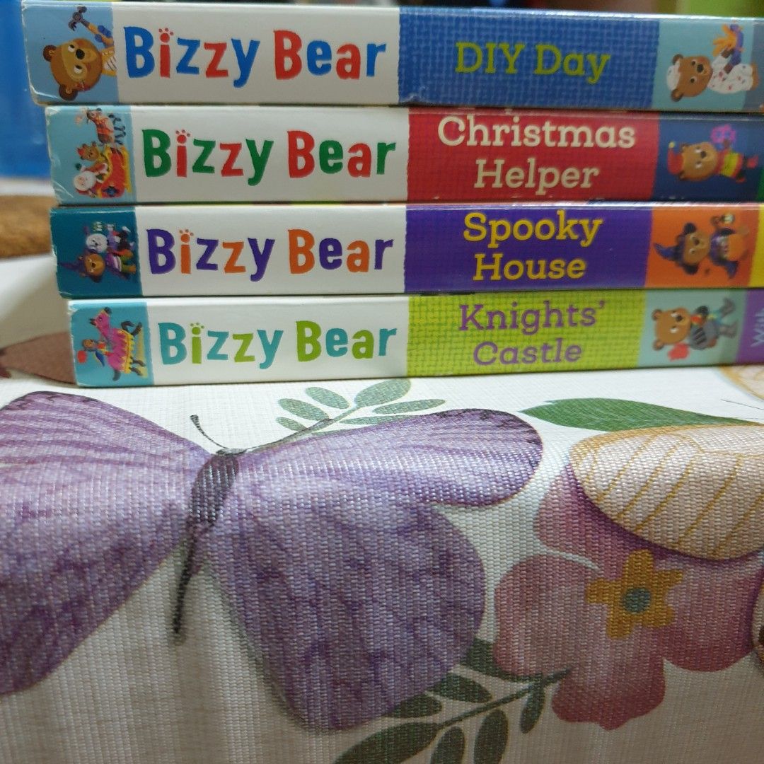Bizzy Bear Busy Book Slide Push Pull, Hobbies & Toys, Books & Magazines ...