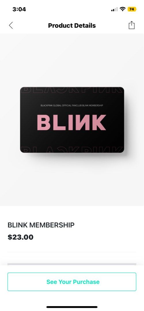 Blackpink concert blink membership presale, Tickets & Vouchers, Event ...