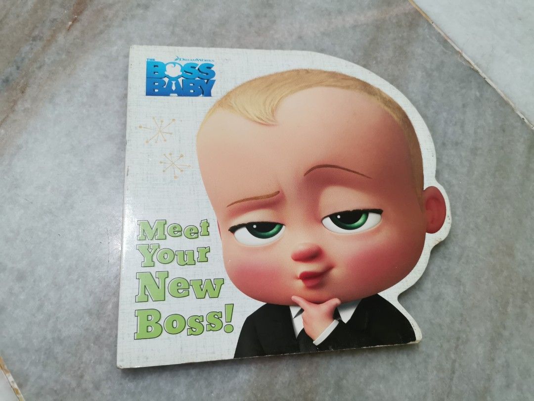 Boardbook ~ Boss Baby Meet Your new Boss!, Hobbies & Toys, Books ...