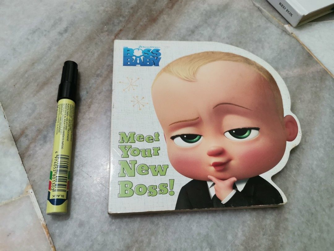 Boardbook ~ Boss Baby Meet Your new Boss!, Hobbies & Toys, Books ...