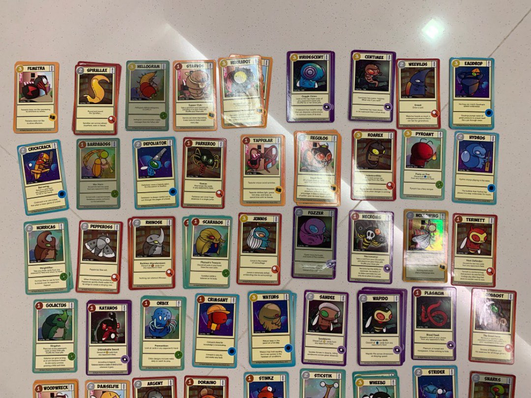 Book bug cards 1 + boxes, Hobbies & Toys, Toys & Games on Carousell