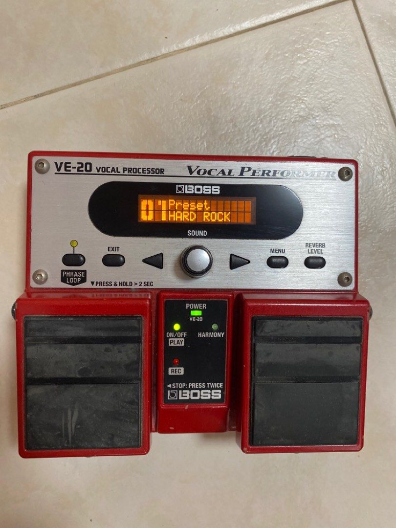 BOSS VE-20 Vocal Processor, Audio, Portable Audio Accessories on Carousell