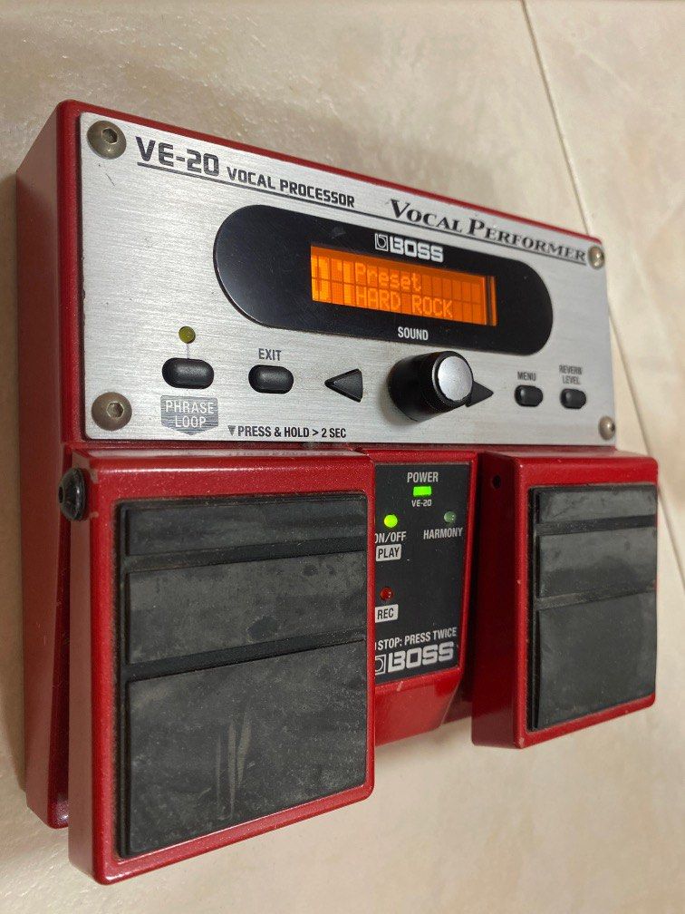 BOSS VE-20 Vocal Processor, Audio, Portable Audio Accessories on Carousell