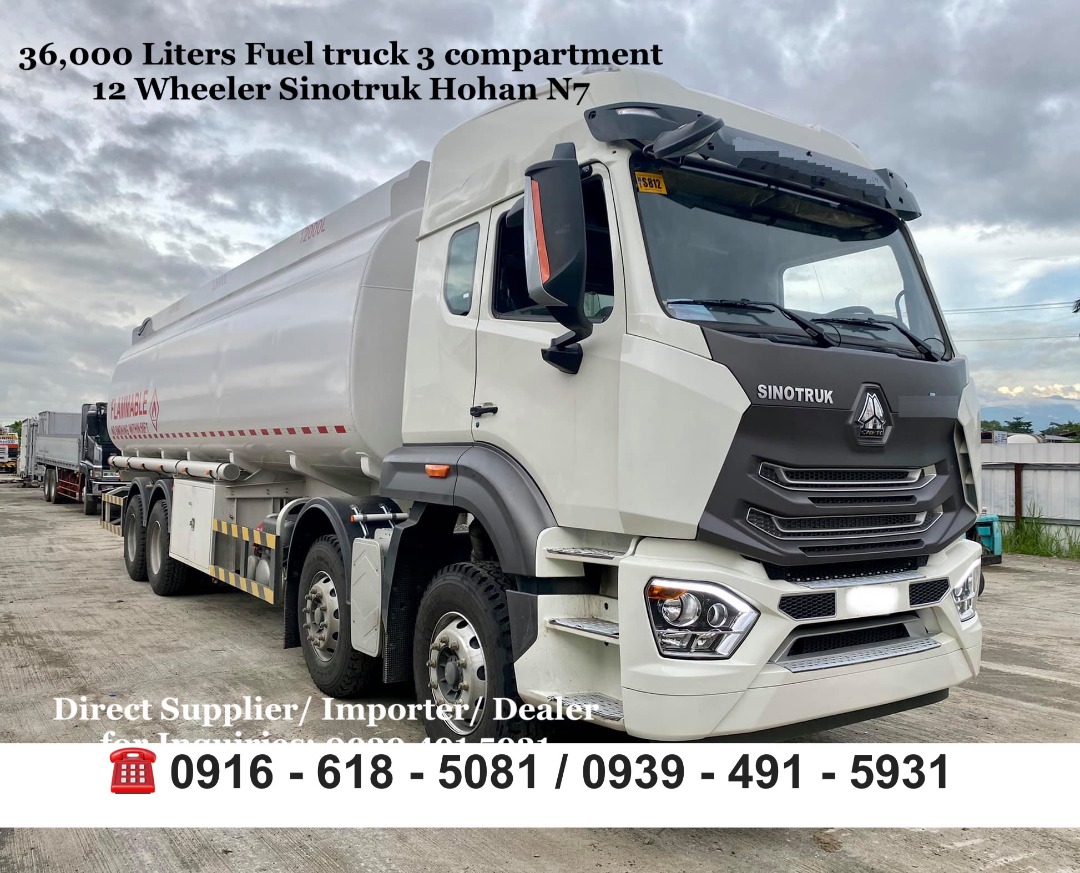 BRAND NEW FUEL TRUCK 4,000 LITERS, 8,000, 20,000, 24,000 & 36,000 LITERS SINOTRUK HOWO A7 FOR ...