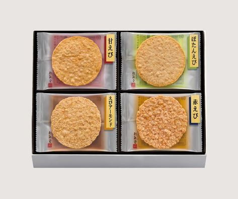 [BRAND NEW IN BOX] Japanese Shrimp Rice Cracker, Food & Drinks ...