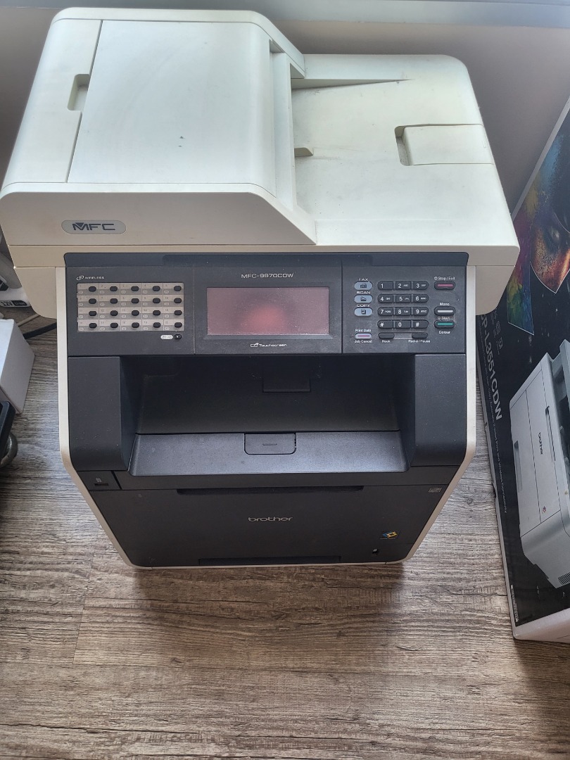 Brother MFC-9970CDW Color Laser All-in-One with Wireless Printer 'USED', Computers & Tech ...