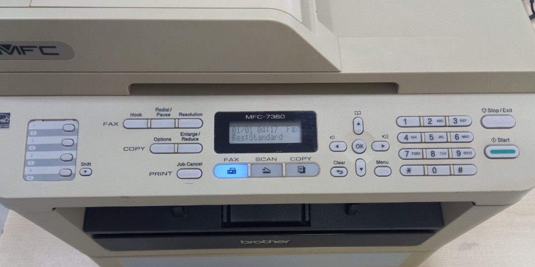 Brother mono laser printer MFC-7360, Computers & Tech, Printers ...