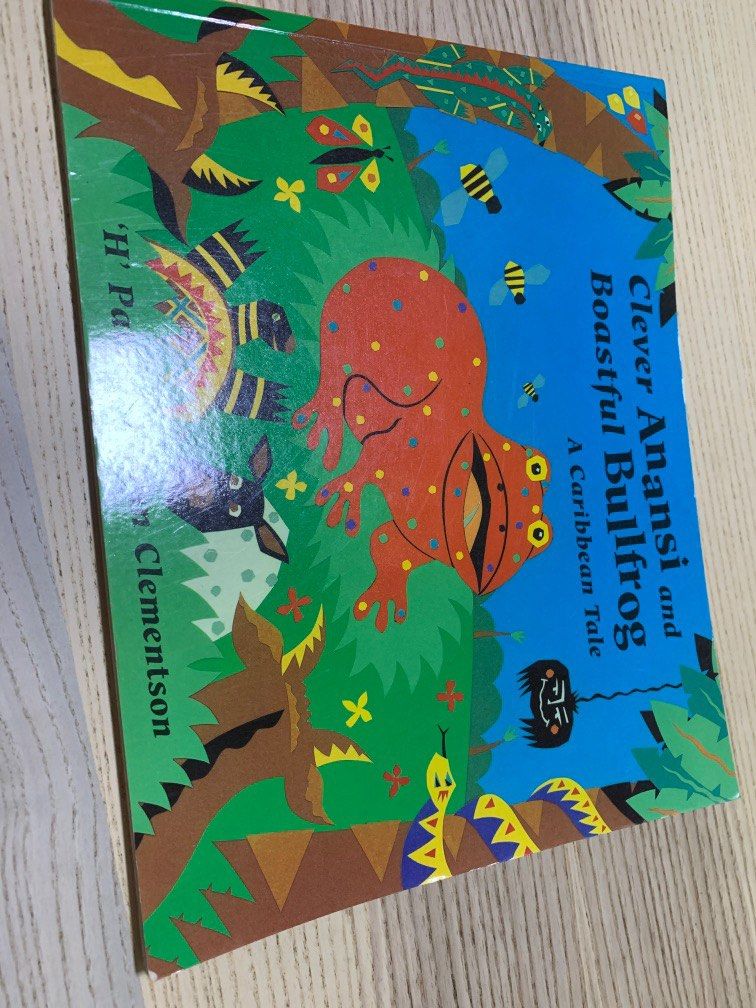 Caribbean fable - anansi and boastful bull frog, Hobbies & Toys, Books ...