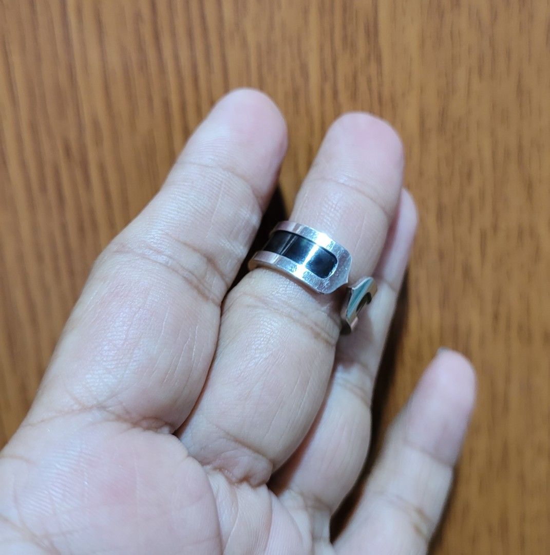 Cartier double C ring, Luxury, Accessories on Carousell