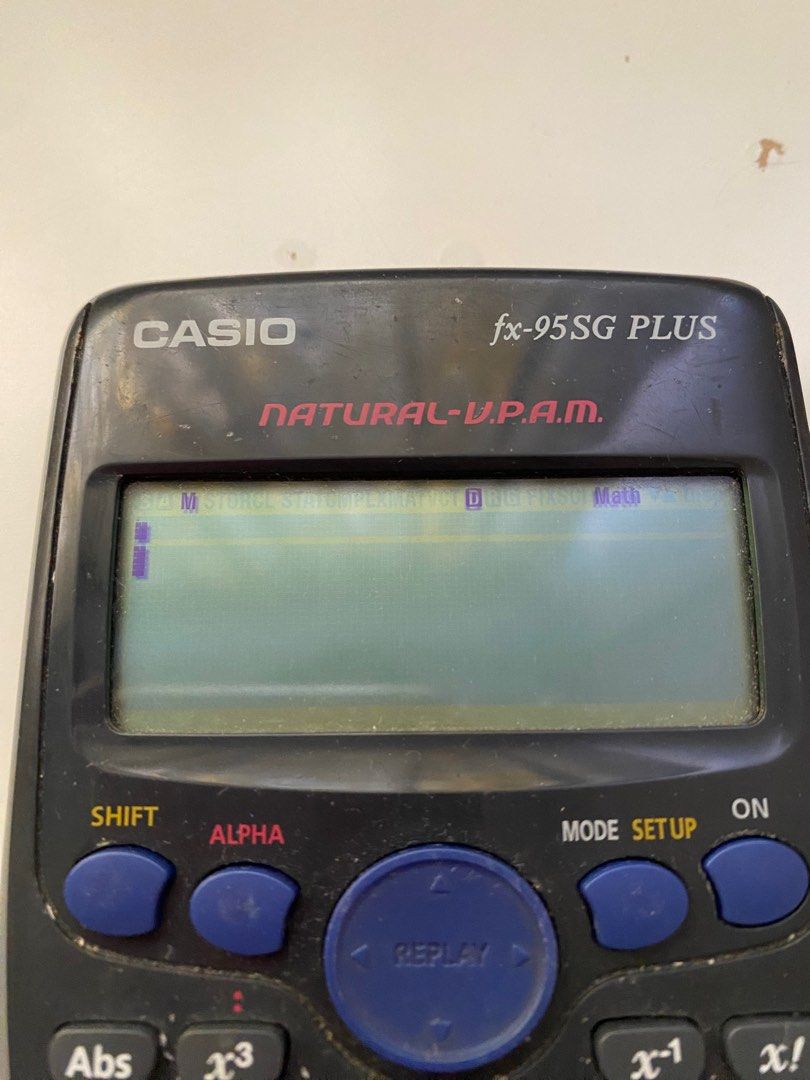 Casio Scientific Calculator fx-95SG PLUS, Hobbies & Toys, Stationery ...