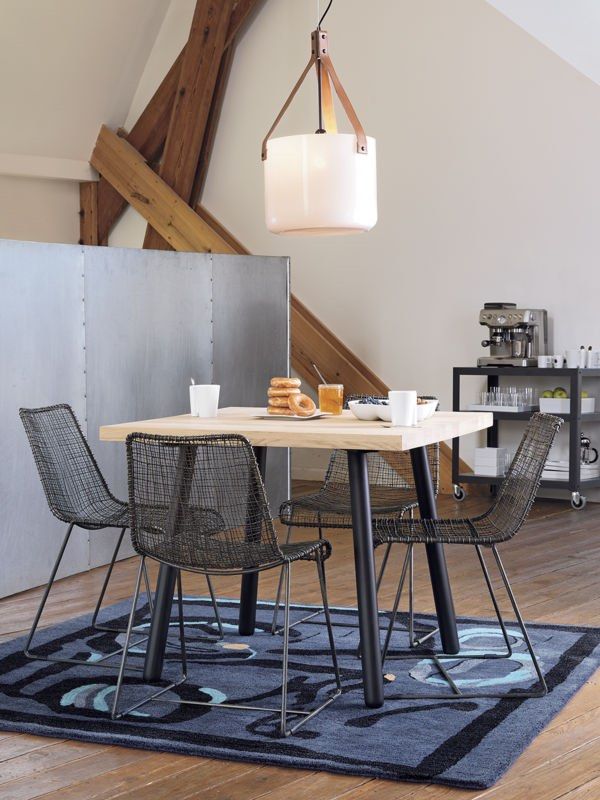 CB2 Crate & Barrel Reed Dining Chairs (Set of 4 Chairs), Furniture ...