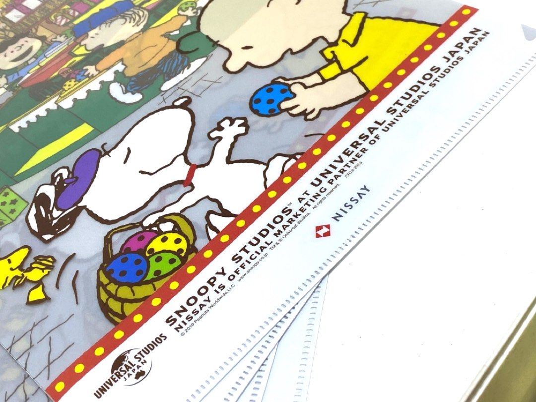 Charlie Brown/Snoopy File Folder, Hobbies & Toys, Stationary & Craft ...