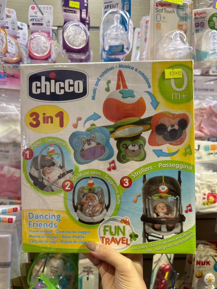 Chicco 3 in 1 Travel Mobile, Babies & Kids, Baby Nursery & Kids ...
