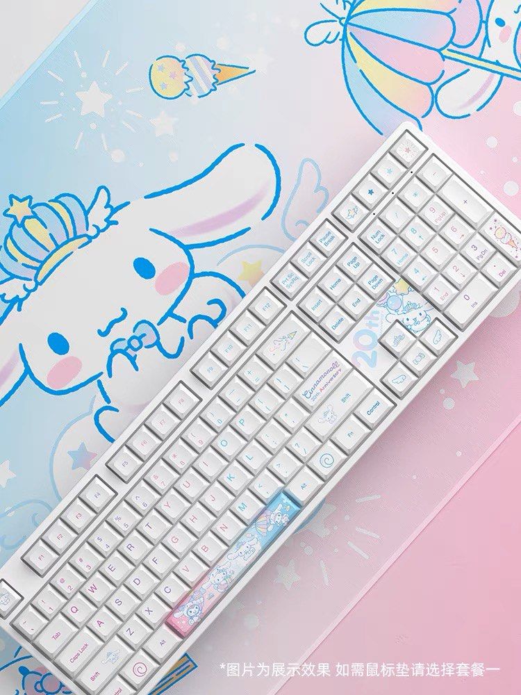 Cinnamoroll 20th Anniversary Akko 5108B Plus Keyboard, Computers & Tech ...