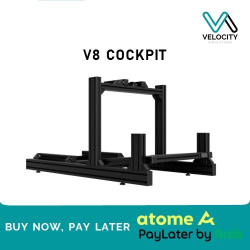 alu sim rig | sim racing rig | F1 & GT sim rig - 4080/40120/40160 Alu ...