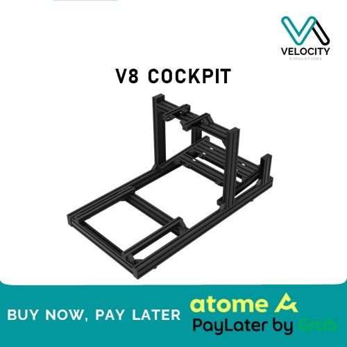 alu sim rig | sim racing rig | F1 & GT sim rig - 4080/40120/40160 Alu ...