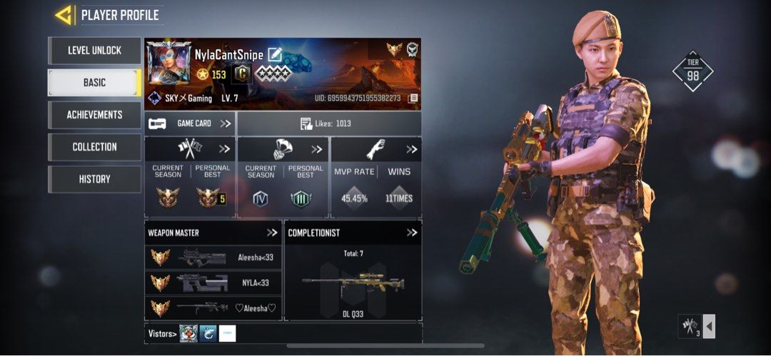 codm acc, Video Gaming, Video Games, Others on Carousell