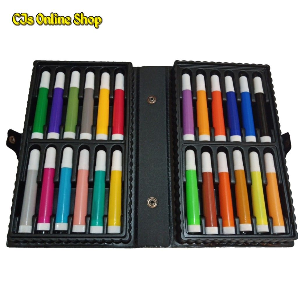Watercolor Pen 24 Colors Colormate Brand, Hobbies & Toys, Stationary ...