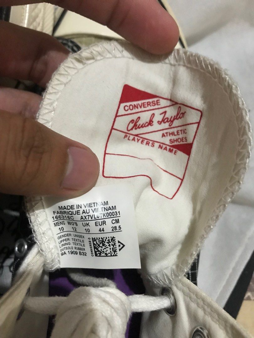 Converse Ct70s Hi Quad Ripstop, Fesyen Pria, Sepatu , Sneakers di Carousell