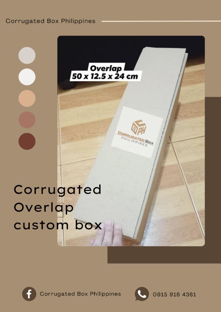 Corrugated RSC Overlap Box, Heavy-DutyMade to order corrugated box ...