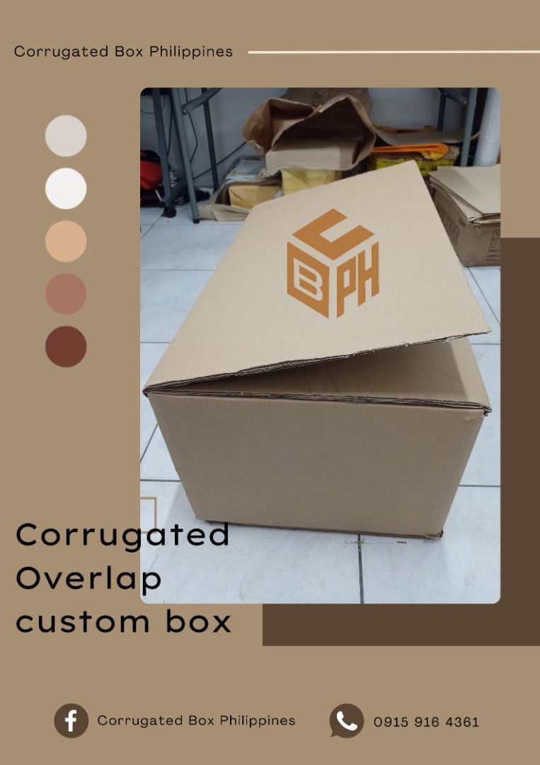 Corrugated RSC Overlap Box, Heavy-DutyMade to order corrugated box ...