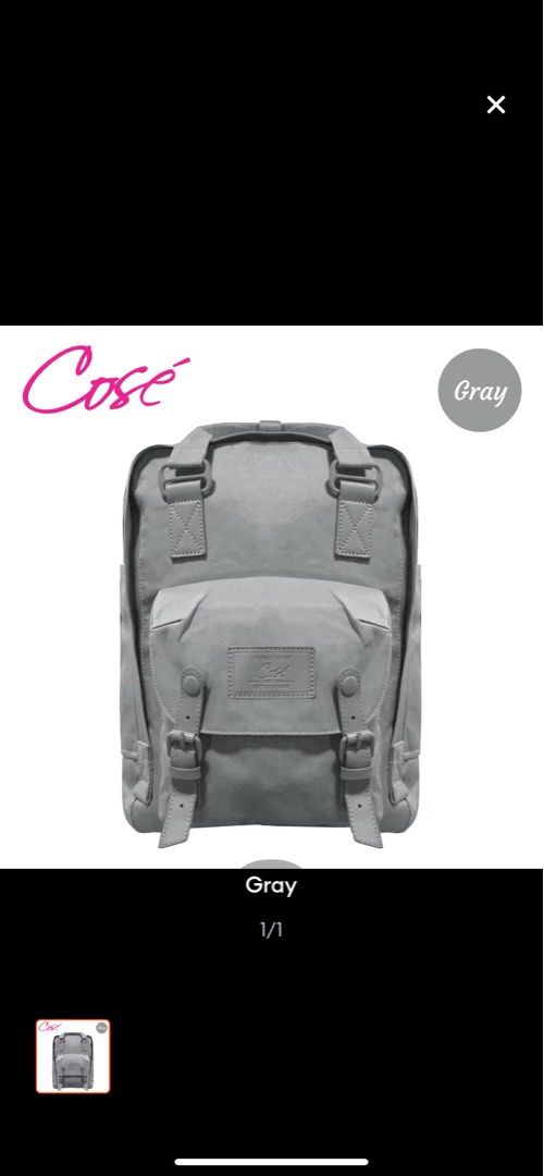Cosé Backpack, Men's Fashion, Bags, Backpacks on Carousell