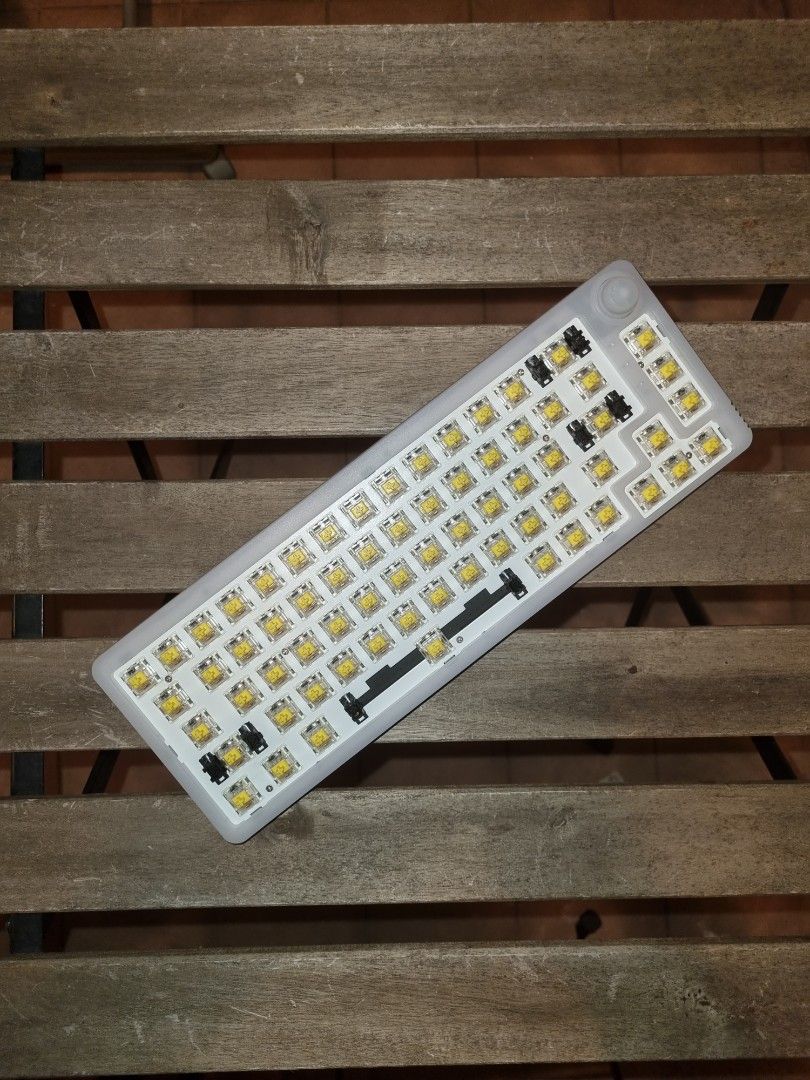 Custom Modded Hotswap Wired Mechanical Keyboard 65% Pastel, Computers ...