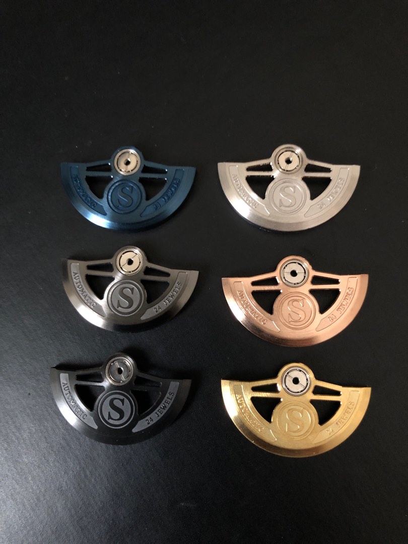 Customized Seiko replacement rotor for modding NH 34, NH35, NH36, 7S ...